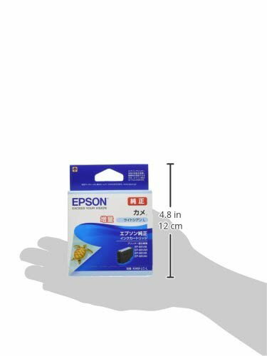 【楽天市場】エプソン販売 エプソン インクカートリッジ KAM-LC-L カメ EP-881Aシリーズ ライトシアン増量(1コ入) | 価格比較 - 商品価格ナビ