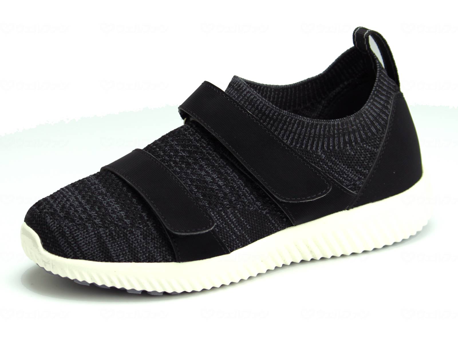 【楽天市場】マリアンヌ製靴 マリアンヌ SaiSai ストレッチニットスニーカー WG120 ブラック LL | 価格比較 - 商品価格ナビ