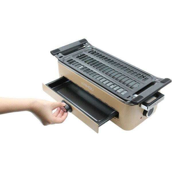 【楽天市場】カイホウジャパン KAIHOU スモークレス焼肉ロースター ベージュ KH-BBQ100 BE(1台) | 価格比較 - 商品価格ナビ