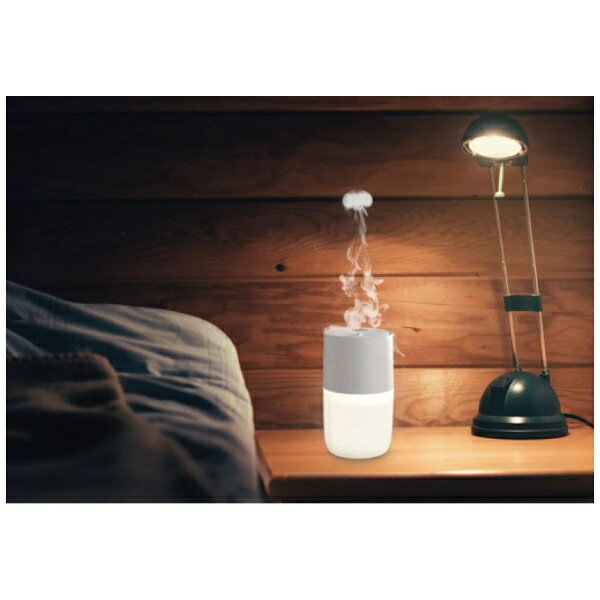 【楽天市場】グリーンハウス GREEN HOUSE グリーンハウス 見て癒されるクラウドミスト加湿器 GH-UCHA-WH 超音波式 ...