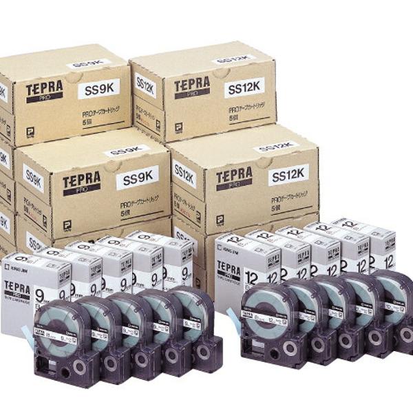 【楽天市場】キングジム KING JIM テプラテープ SS12K | 価格比較 - 商品価格ナビ