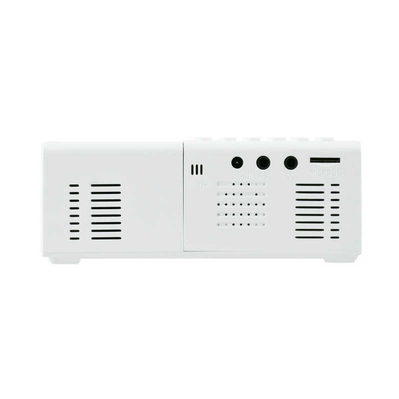 【楽天市場】グリーンハウス GREEN HOUSE ポータブルミニプロジェクター GH-PJTD-WH | 価格比較 - 商品価格ナビ