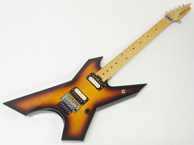 【楽天市場】キラー・ギターズ Killer KG-EXPLODER Flame Top 3 Tone Sunburst | 価格比較 - 商品価格ナビ