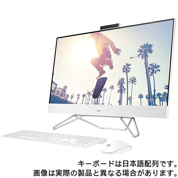 【楽天市場】HP｜エイチピー デスクトップパソコン HP 27-cb0000 AiO スターリーホワイト 613V7PA-AAAL 27型 ...