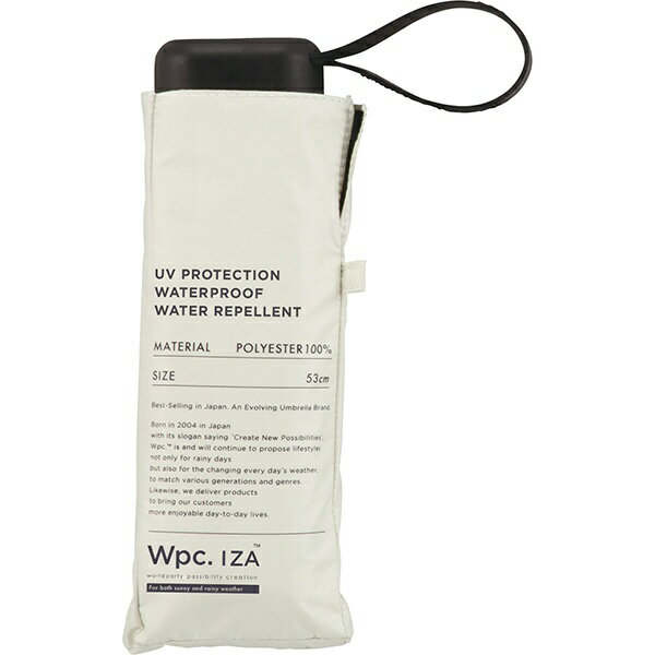 【楽天市場】ワールドパーティー ワールドパーティー｜WPC. WPC IZA 晴雨兼用折り畳み傘 コンパクトオフホワイト ZA003-908 | 価格比較 - 商品価格ナビ