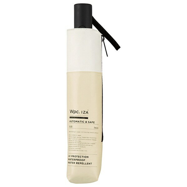 【楽天市場】ワールドパーティー ワールドパーティー｜WPC. 日傘 折りたたみ傘 IZA イーザ Automatic ＆ Safe Wpc. ベージュ×オフ ZA021-001-102 晴雨 ...