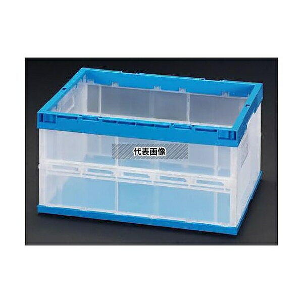 【楽天市場】エスコ エスコ ESCO 530x366x320mm/50L 折畳コンテナ 青 EA506AH-12 | 価格比較 - 商品価格ナビ