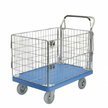 【楽天市場】コモライフ 台車 アミM1・ドラムブレーキ付 最大積載量300kg PLA300-AMIM1-HP-DB | 価格比較 - 商品価格ナビ