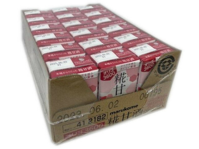 【楽天市場】マルコメ マルコメ プラス糀 糀甘酒LLオリゴ糖 125ml×18 | 価格比較 - 商品価格ナビ