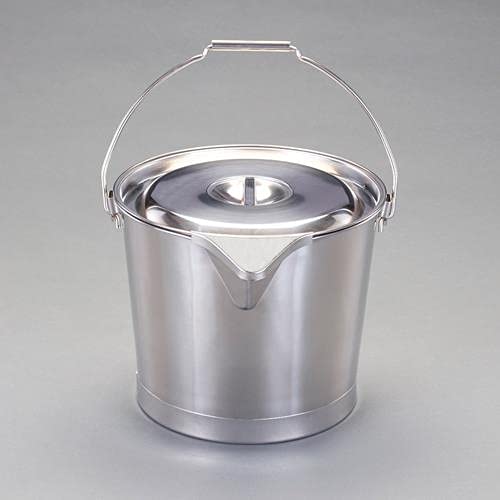 【楽天市場】エスコ エスコ ESCO 10L 口付バケツ・フタ付 ステンレス製 EA508S-26 | 価格比較 - 商品価格ナビ