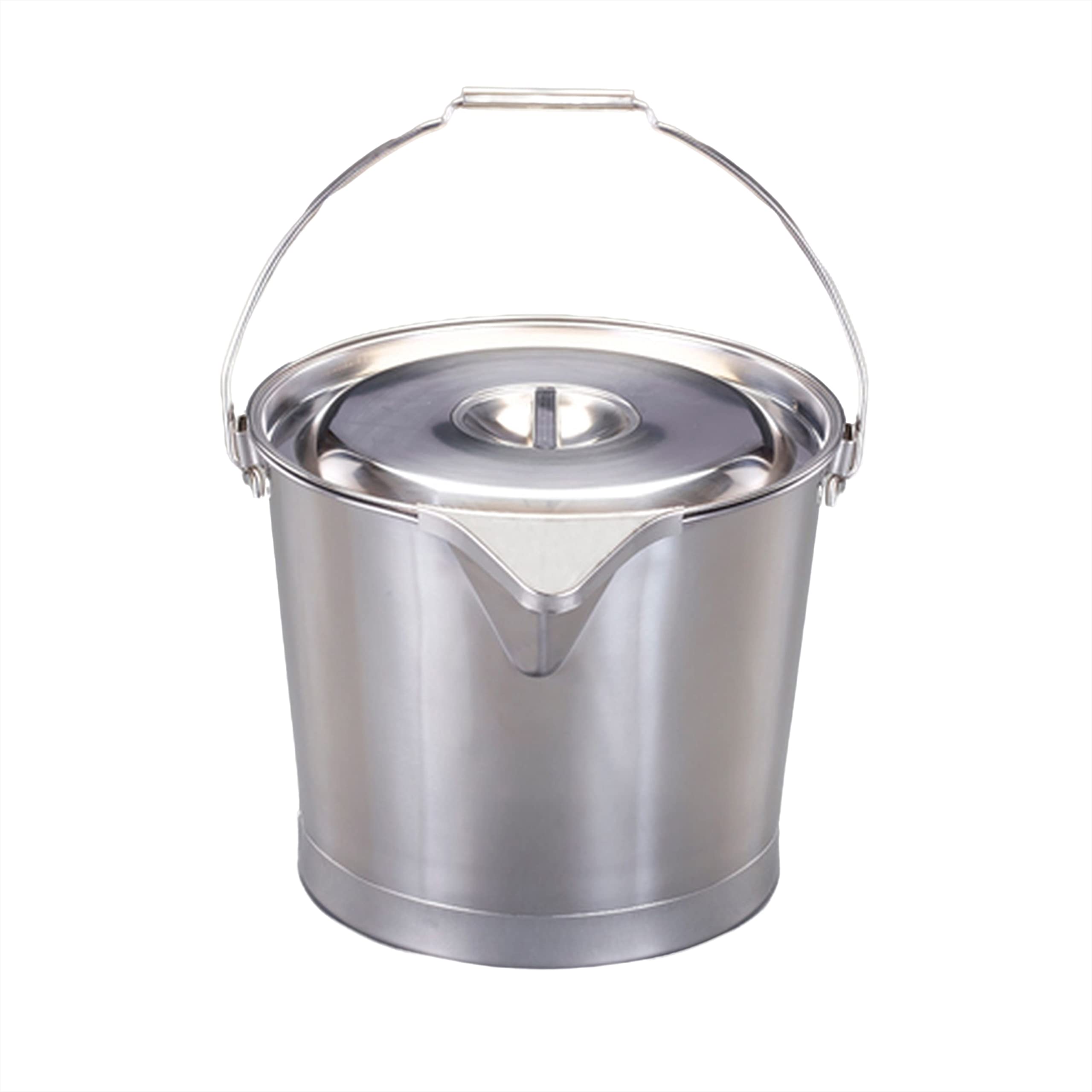 【楽天市場】エスコ エスコ ESCO 20L 口付バケツ・フタ付キ ステンレス製 EA508S-28 | 価格比較 - 商品価格ナビ