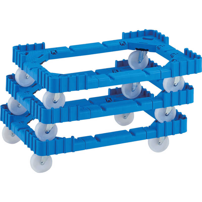 【楽天市場】トラスコ中山 TRUSCO OCドーリー 50Lオリコン用 ナイロン車輪 4輪自在 ブルー OCD-50AN-B | 価格比較 - 商品価格ナビ