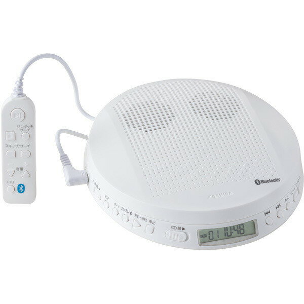 【楽天市場】東芝エルイートレーディング 東芝 スピーカー付きポータブルCDプレーヤー TY-P50(W)(1台) | 価格比較 - 商品価格ナビ