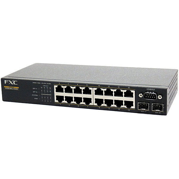 【楽天市場】FXC FXC FXC5218-ASB5 16ポート 10/ 100/ 1000Mbps 管理機能付スイッチ + 同製品SB5バンドル | 価格比較 - 商品価格ナビ
