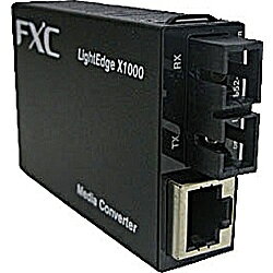 【楽天市場】FXC FXC LEX1852-10-ASB5 10/ 100/ 1000BASE-T to LX 2芯SC、SMF15km メディアコンバータ + 同製品SB5バンドル | 価格 ...
