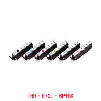 【楽天市場】日本ナインスター いろはインク 互換インクカートリッジ EPSON IC6CL70L 6色+BKセット IRH-E70L-6P+BK | 価格比較 - 商品価格ナビ