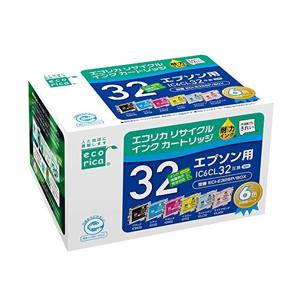 【楽天市場】エコリカ ecorica インクカートリッジ ECI-E326P/BOX | 価格比較 - 商品価格ナビ