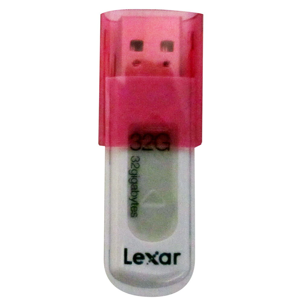 【楽天市場】内田商事 Lexar 32GB USBメモリ JumpDrive S50 スライドカバー式 ホワイト/ピンク LJDS50-32G ...
