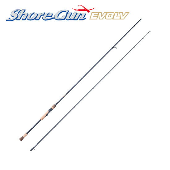 【楽天市場】パームス パームス 21 ショアガンエボルブ SFTGS-86M・EG 8.6ft 2ピース スピニング SFTGS-86M/EG PALMS ShoreGun EVOLV ...