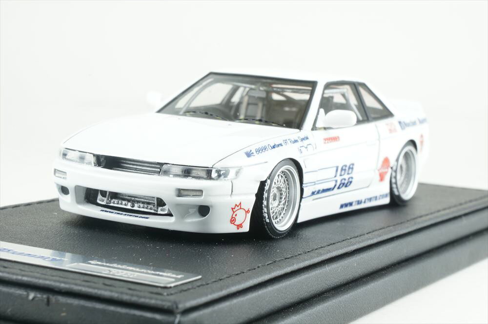 【楽天市場】ティーケー.カンパニー 1/43 Rocket Bunny S13 V1 White ignitionモデル IG1178 ...
