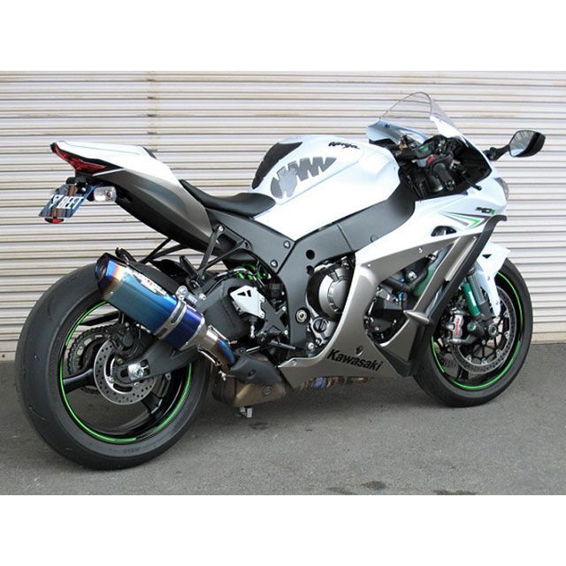 【楽天市場】日本ビート工業 BEET ビート NASSERT ナサート Evolution TypeII スリップオンマフラー Ninja ZX-10R KAWASAKI カワサキ マフラー ...