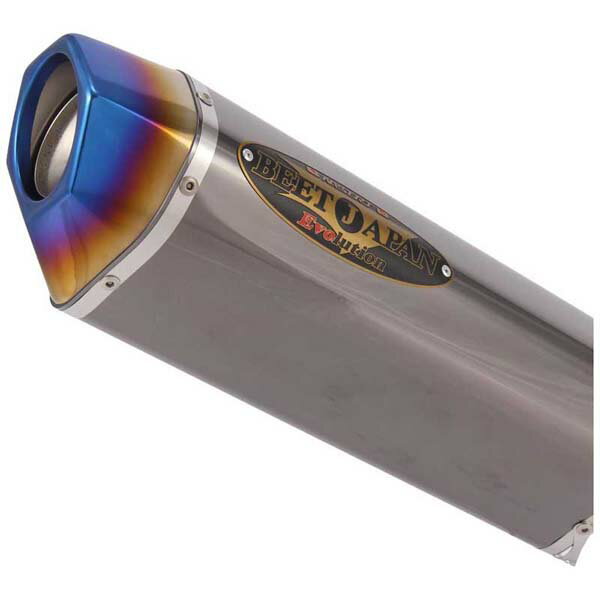 【楽天市場】日本ビート工業 BEET ビート NASSERT ナサート Evolution TypeII スリップオンマフラー Ninja400 Z400 KAWASAKI カワサキ ...