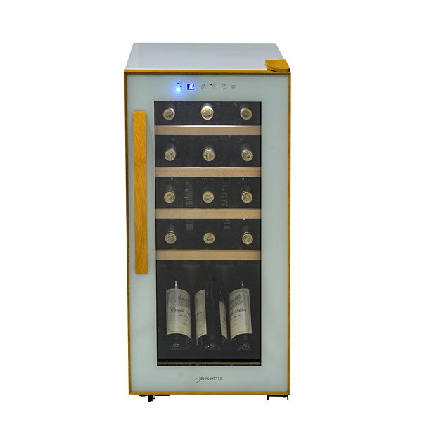 【楽天市場】デバイスタイル deviceSTYLE コンプレッサー式 15本用ワインセラー CF-C15W-W | 価格比較 - 商品価格ナビ