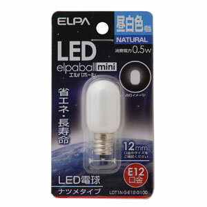 【楽天市場】朝日電器 エルパ(ELPA) LED電球 ナツメタイプ 0.5W E12口金 LDT1N-G-E12-G100(1コ入) | 価格比較 - 商品価格ナビ