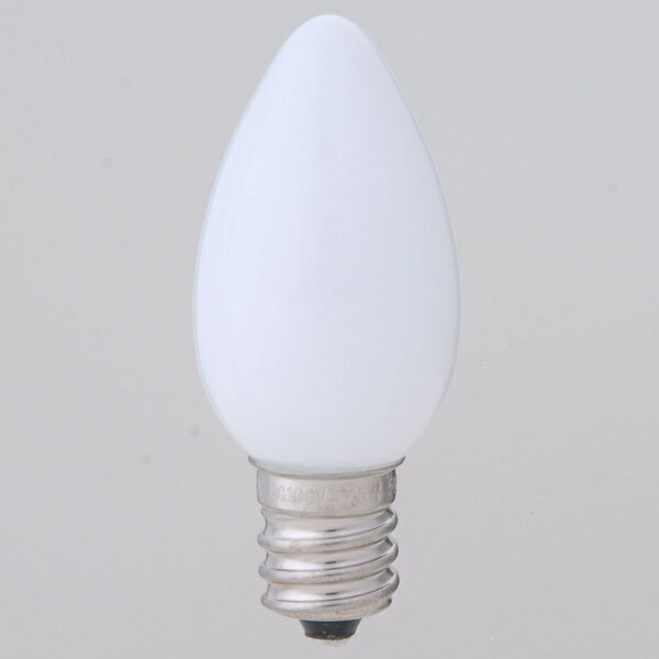【楽天市場】朝日電器 エルパ(ELPA) LED電球 エルパボールミニ ローソク形 電球色相当 0.5W E12口金 全光束15lm LDC1L-G-E12-G301(1コ入) | 価格比較 ...