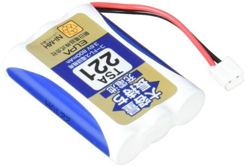 【楽天市場】朝日電器 エルパ(ELPA) 電話機・子機用大容量長持ち充電池(NEC・NTT用) TSA-221(1コ入) | 価格比較 - 商品価格ナビ