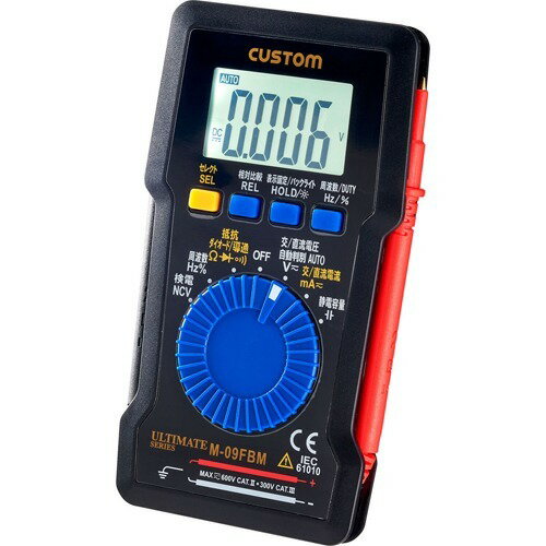 【楽天市場】朝日電器 エルパ(ELPA) デジタルマルチテスター M-09FBM(1コ入) | 価格比較 - 商品価格ナビ