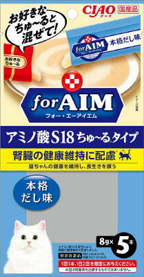 【楽天市場】いなば食品 CIAO for AIM ちゅーる 本格だし味 8g×5本 | 価格比較 - 商品価格ナビ