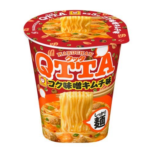 【楽天市場】東洋水産 マルちゃん QTTA(クッタ)コク味噌キムチ味 ケース(77g*12個入) | 価格比較 - 商品価格ナビ