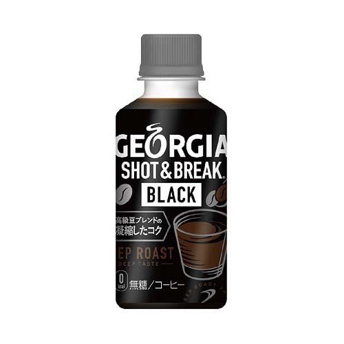 【楽天市場】日本コカ・コーラ ジョージア ショット＆ブレイク 温冷兼用 ブラック PET(195ml*30本入) | 価格比較 - 商品価格ナビ