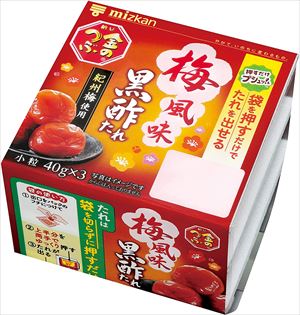 【楽天市場】Mizkan ミツカン 金のつぶ 押すだけプシュッ!と梅風味黒酢たれ 40gX3 | 価格比較 - 商品価格ナビ