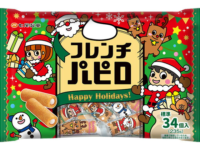 【楽天市場】七尾製菓 七尾製菓 クリスマスフレンチパピロ 235g | 価格比較 - 商品価格ナビ