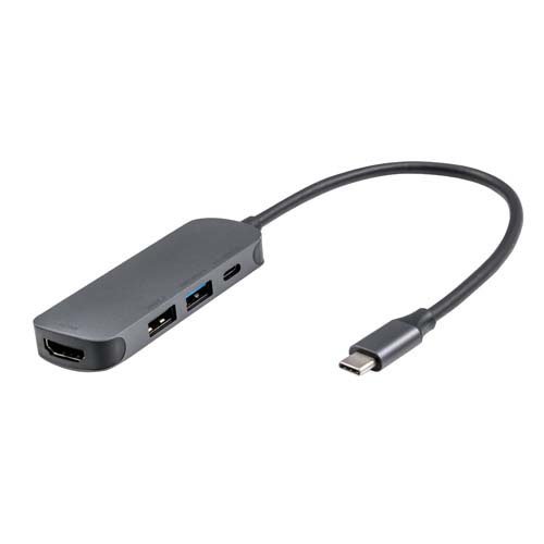 【楽天市場】ナカバヤシ Digio2 USB Type-C コンパクトドッキングステーション PD対応 UD-C04GY(1個) | 価格比較 - 商品価格ナビ