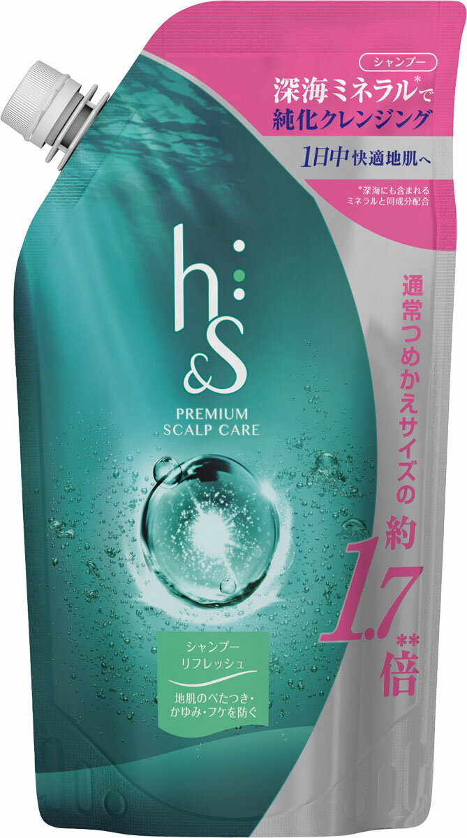 【楽天市場】P&Gジャパン(同) h&s リフレッシュ シャンプー つめかえ特大サイズ 550ml | 価格比較 - 商品価格ナビ