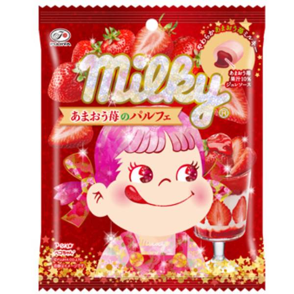 【楽天市場】不二家 不二家 ミルキー あまおう苺のパルフェ 袋 67g | 価格比較 - 商品価格ナビ