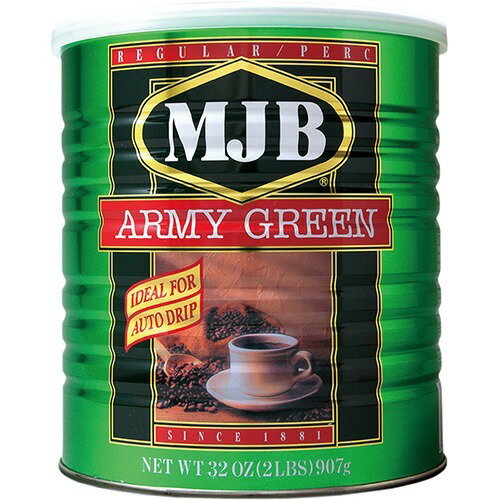 【楽天市場】共栄フーズ MJB アーミーグリーン(907g) | 価格比較 - 商品価格ナビ