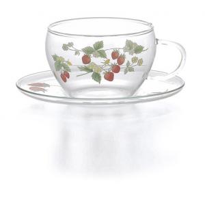【楽天市場】大塚硝子 OTSUKA GLASS フレーズ 耐熱ガラス カップ＆ソーサー 39P051 | 価格比較 - 商品価格ナビ