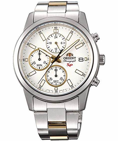 【楽天市場】エプソン販売 オリエント ORIENT SP クロノ クオーツ SKU00001W0 ホワイト | 価格比較 - 商品価格ナビ