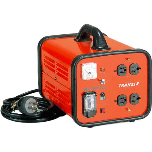 【楽天市場】畑屋製作所 ハタヤ HATAYA LV-03B トランスル 降圧専用型 単相200V→100・115V 3．0KVA ハタヤリミテッド 降圧型 4930510108544 | 価格 ...