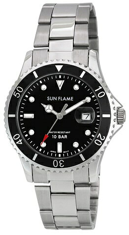 【楽天市場】サン・フレイム サンフレイム｜SUNFLAME ジェイ・アクシス J・AXIS 腕時計 SBK MJG-N37-SBK | 価格比較 - 商品価格ナビ