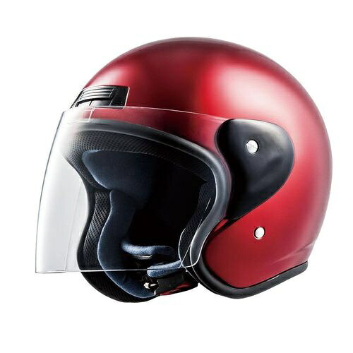【楽天市場】岡田商事 ceptoo セプトゥー 4950545381774 JC－III ジェットヘルメット？キャンディレッド | 価格比較 - 商品価格ナビ