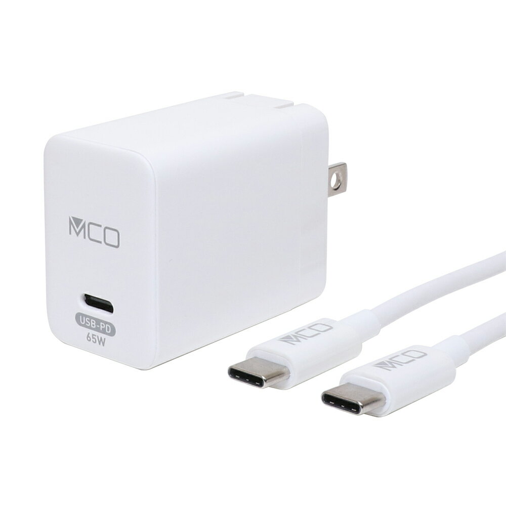 【楽天市場】ナカバヤシ MCO USB PD対応 GaN USB-ACアダプタ 65W Type-Cケーブル付 IPA-CS03/WH | 価格比較 - 商品価格ナビ