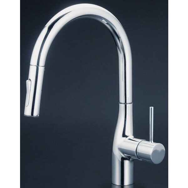 【楽天市場】KVK KVK｜ケーブイケー 流し台用シングルレバー式シャワー付混合栓 撥水 KM6061ECHS ワンホール | 価格比較 - 商品価格ナビ