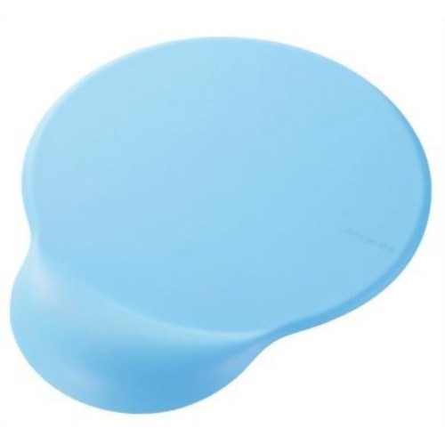 【楽天市場】エレコム エレコム リストレスト付マウスパッド dimp gel EX ライトブルー MP-101BU(1コ入) | 価格比較 ...