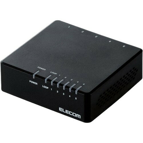 【楽天市場】エレコム エレコム スイッチングハブ 10／100Mbps対応 100BASE-TX対応 5ポート EHC-F05PA-JB(1個) | 価格比較 - 商品価格ナビ