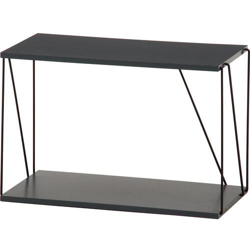 【楽天市場】不二貿易 収納棚 オープンラック 約幅60cm 2段 ダークグレー EZBO ワイヤーラック 組立品 リビング ダイニング インテリア家具 | 価格比較 - 商品価格ナビ